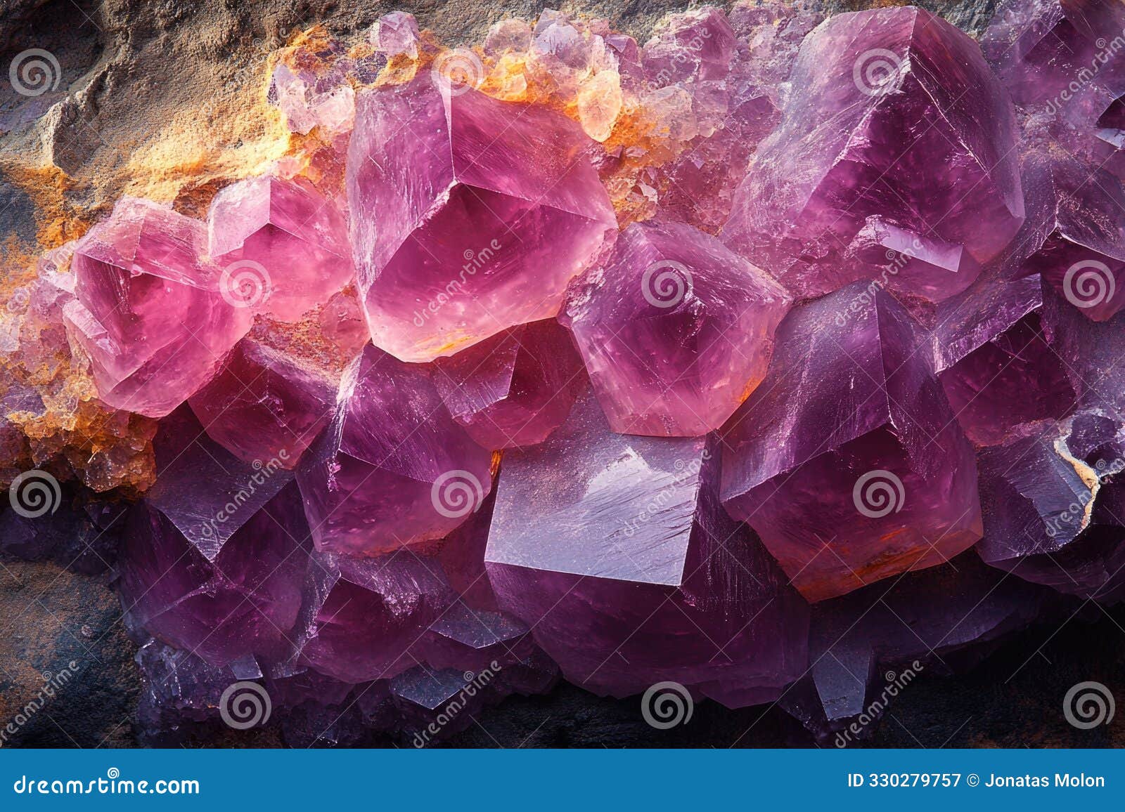 Exploring Fluorite: Crystal Structure, Texture, and Geology O Stock ...