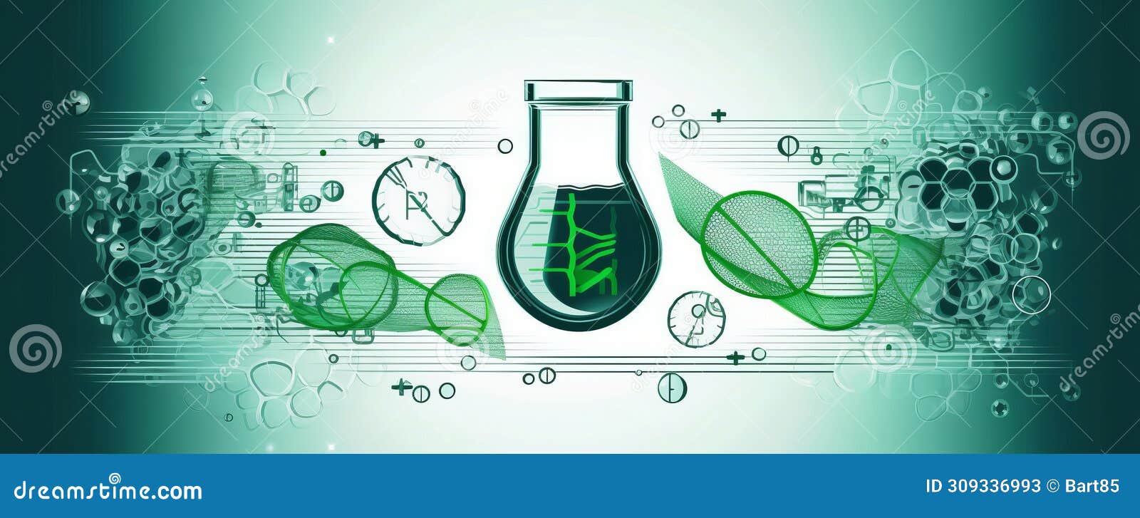 Exploring the Frontiers of Biotech. Banner for Biological Technology ...