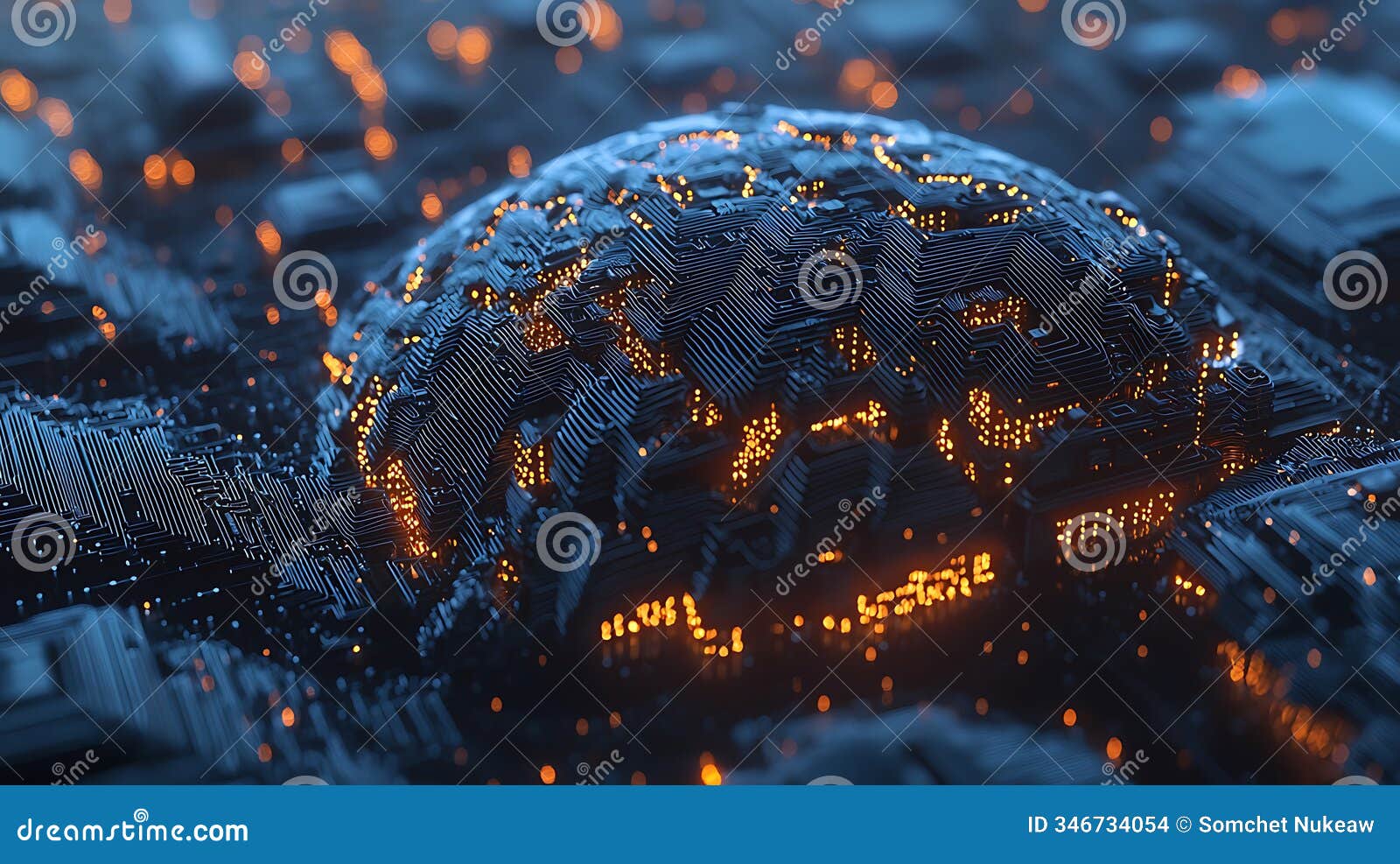 Exploring the Future a Detailed Visualization of a Robot Brain ...