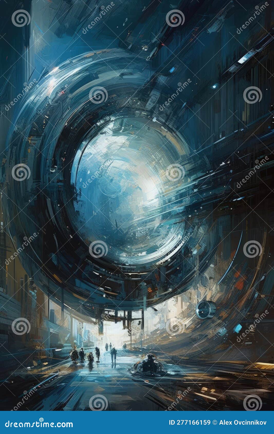 Exploring the Future of Space Travel with a Metallic Color Palette ...