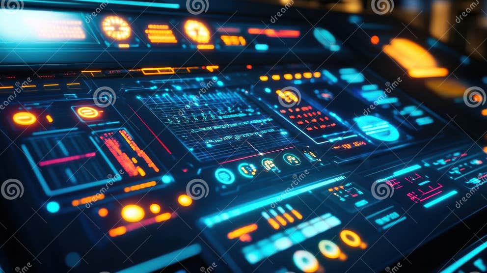 Exploring Futuristic Interfaces, a Glimpse into Digital Dashboards ...