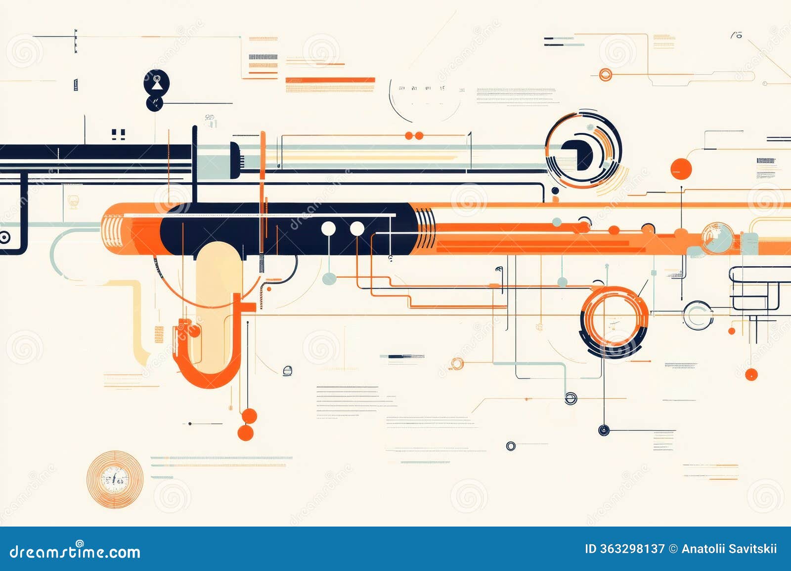 Exploring Gas Pipeline Flow through Innovative Minimalist Infographic ...