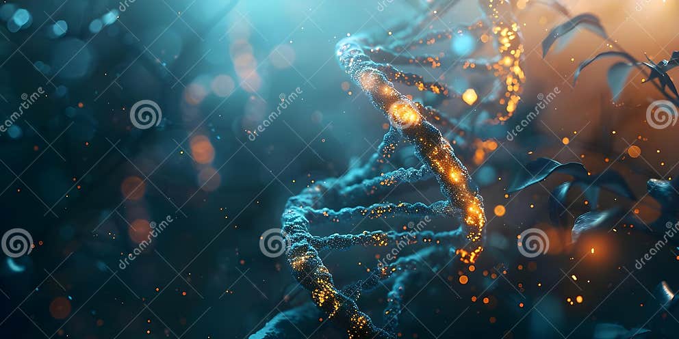 Exploring Genetic Mutations and Disorders through a Closeup of a D DNA ...