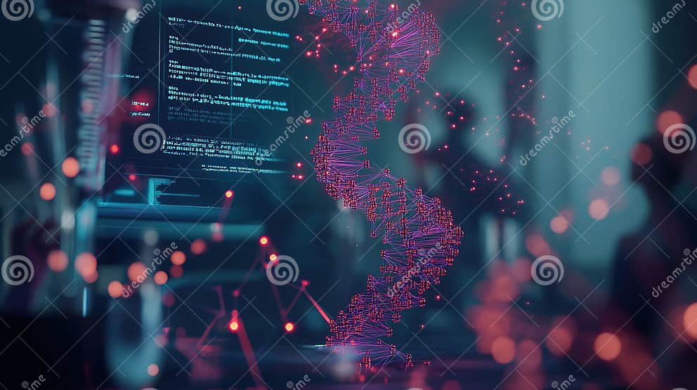 Exploring Genetic Research with Digital DNA Visualization in a Modern ...