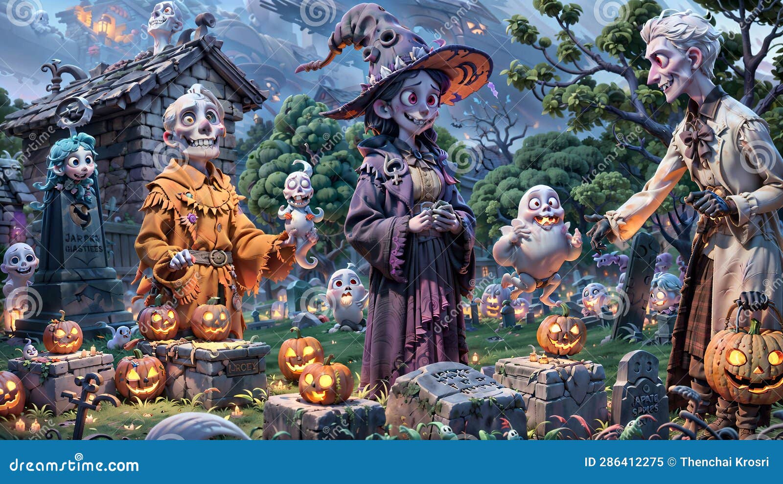 Exploring Ghostly Whispers Amid the Jack-o -Lantern Glow in the Haunted ...