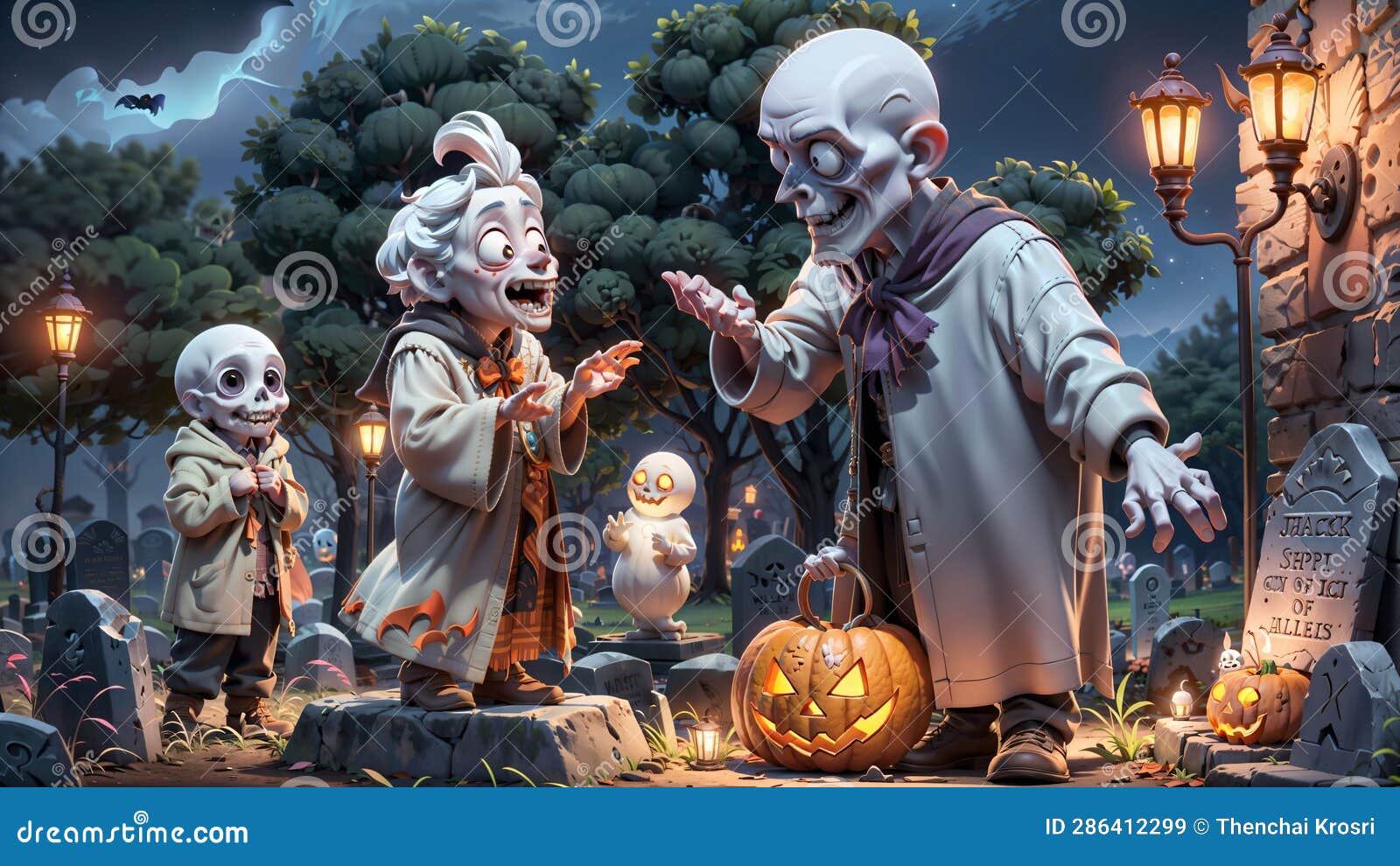 Exploring Ghostly Whispers Amid the Jack-o -Lantern Glow in the Haunted ...