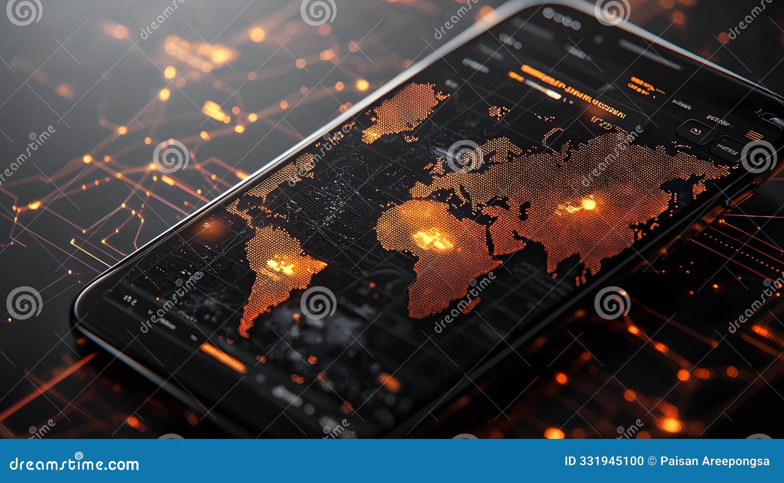 Exploring Global Connections through a Futuristic Mobile Interface ...