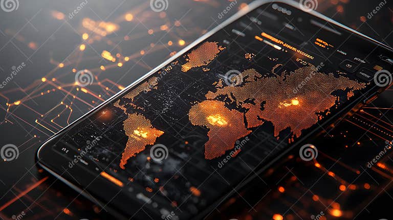 Exploring Global Connections through a Futuristic Mobile Interface ...