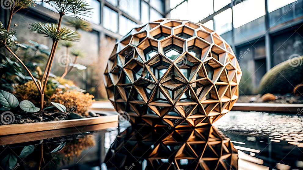 Exploring the Hidden Geometric Patterns in the Natural World Algorithmic Art Stock Photo - Image ...