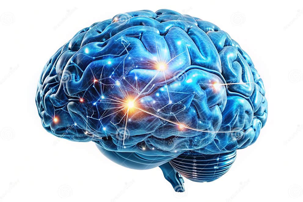 Exploring Human Intelligence: the Digital Brain Concept Stock ...