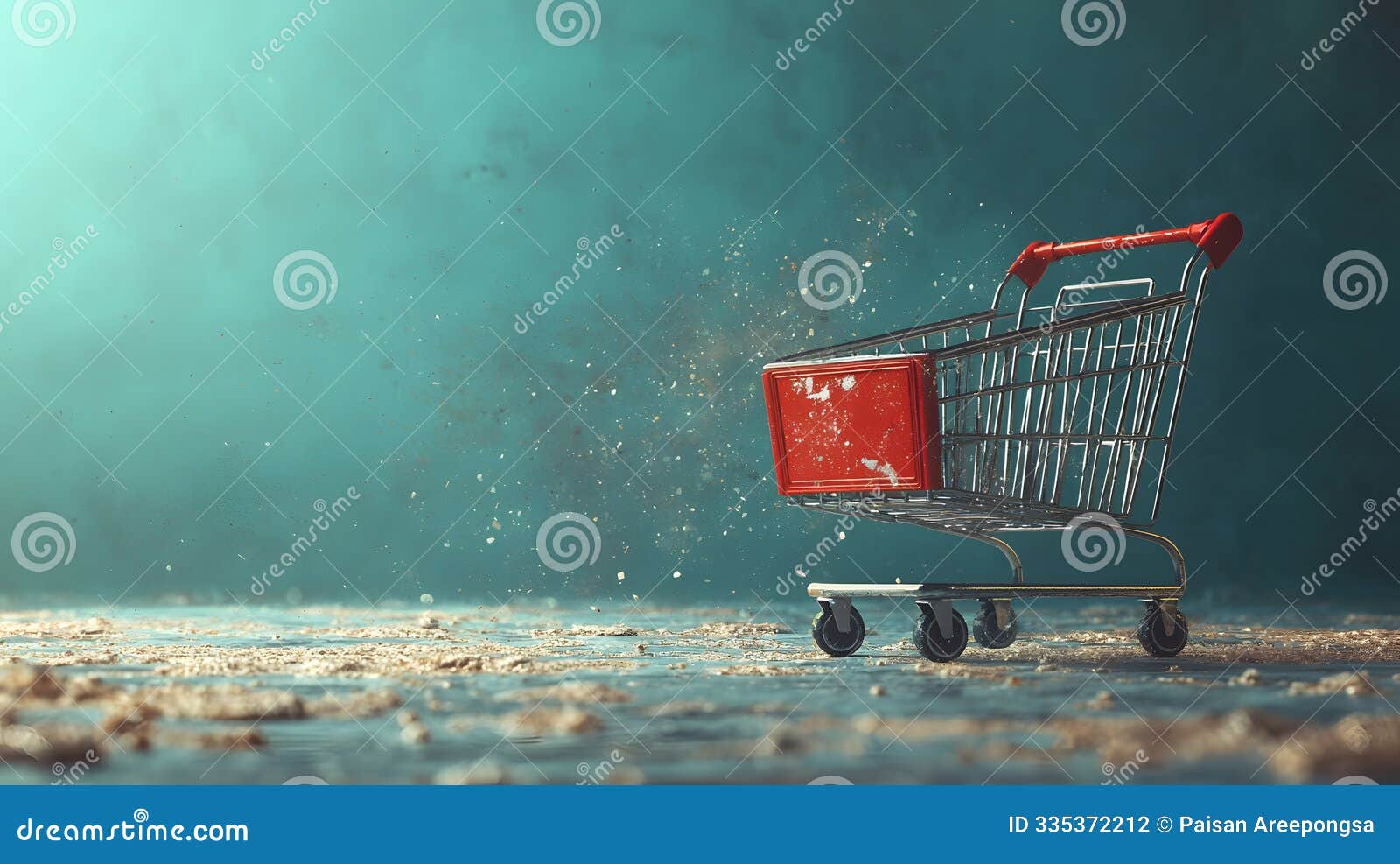 Exploring the Impact of Inflation: an Empty Grocery Cart Symbolizes ... Exploring the Impact of Inflation: an Empty Grocery Cart Symbolizes ...