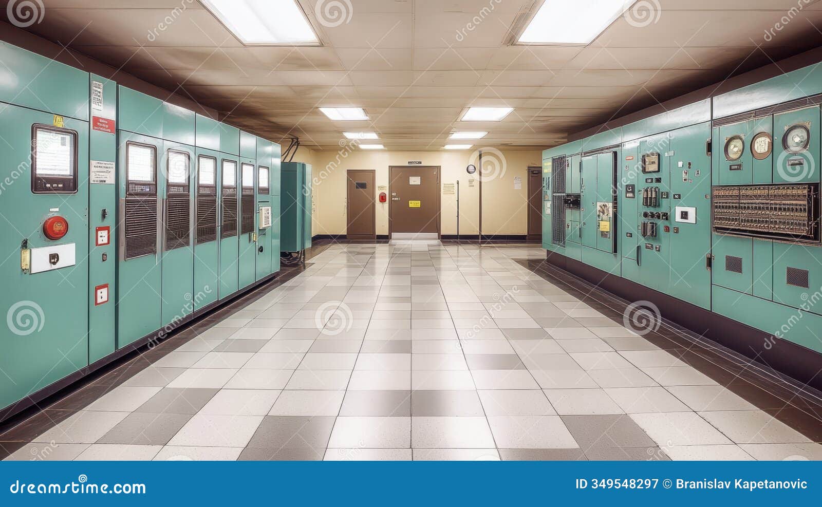 Exploring the Interior of an Abandoned Nuclear Bunker S Command Room ...