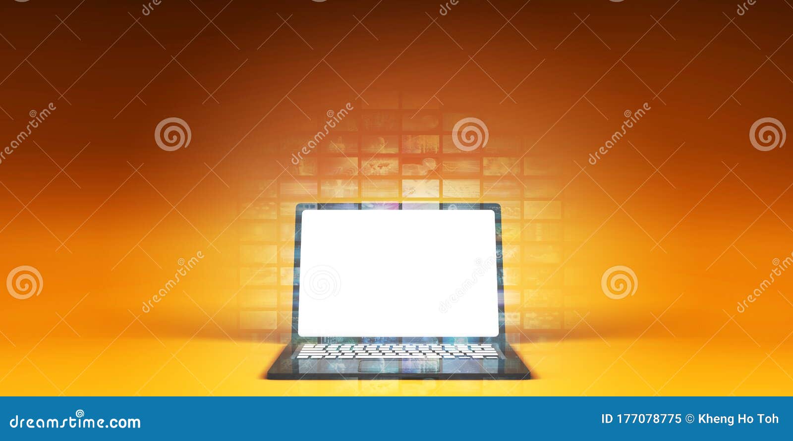 Exploring the Internet stock illustration. Illustration of space ...