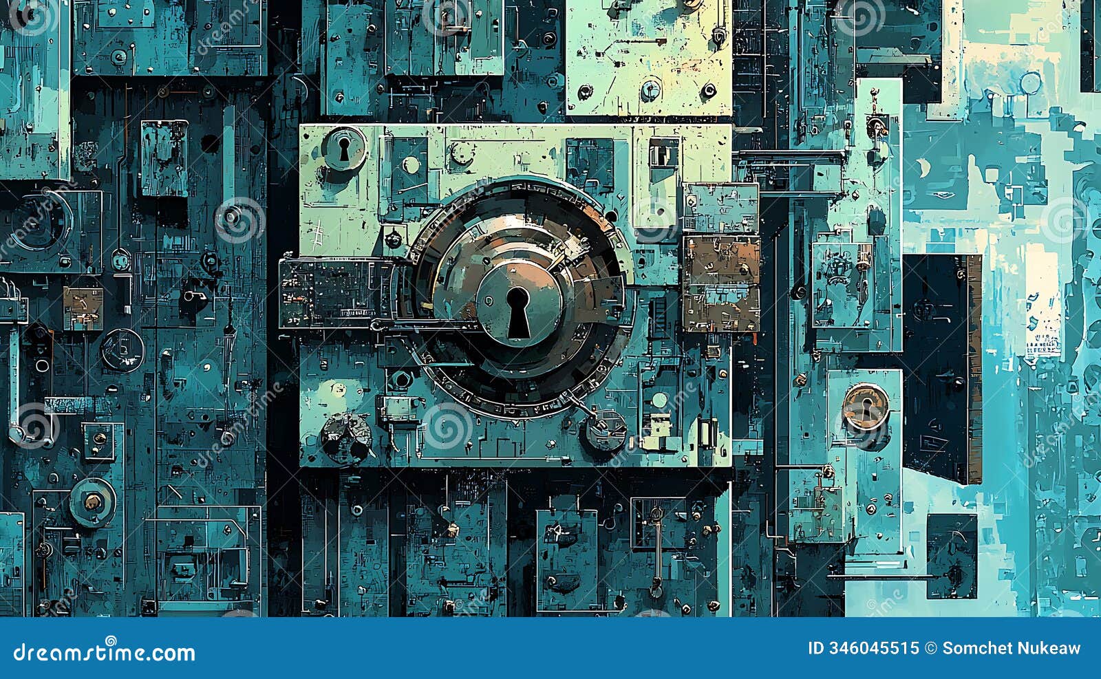 Exploring the Intricacies of an Abstract Lock Mechanism in a Digital ...