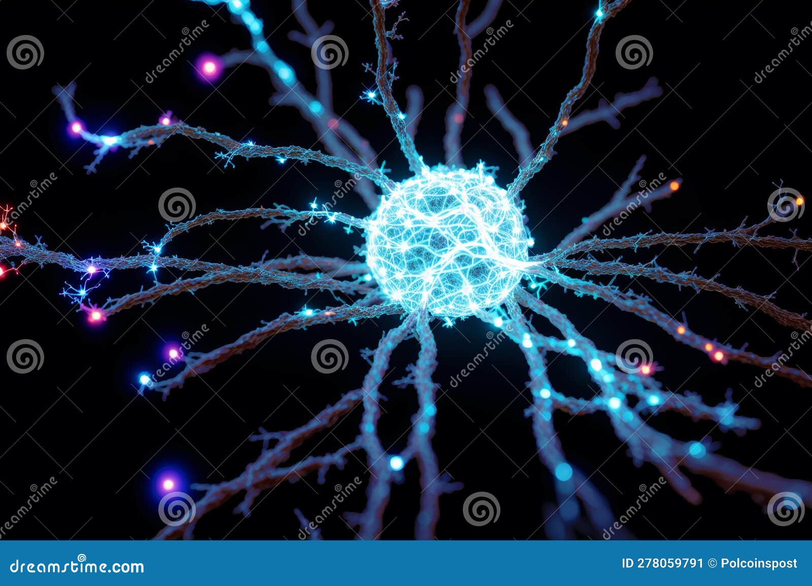 Exploring the Intricacies of Neurons and Synapses. a Beautiful Abstract ...