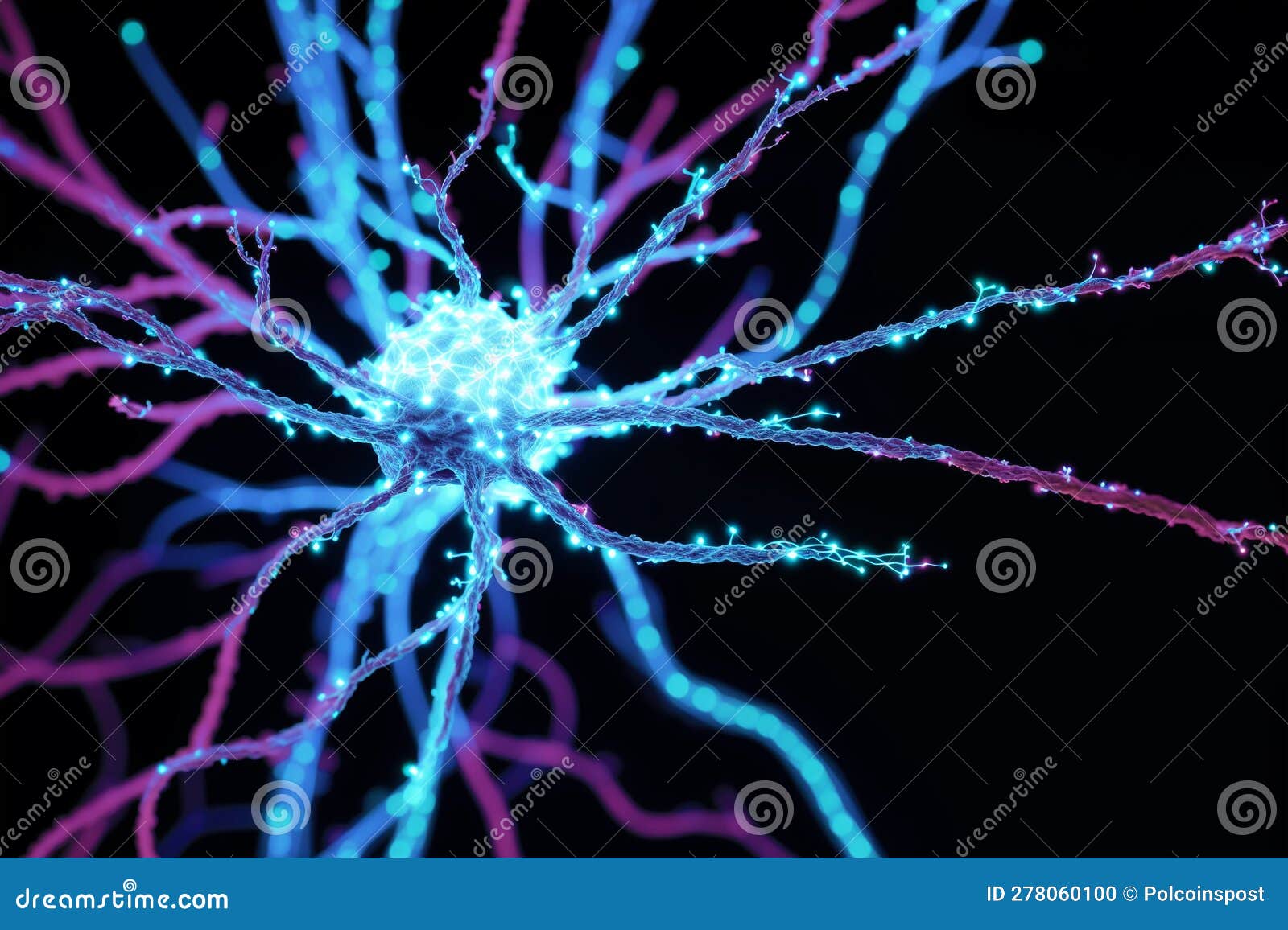 Exploring the Intricacies of Neurons and Synapses. a Beautiful Abstract ...