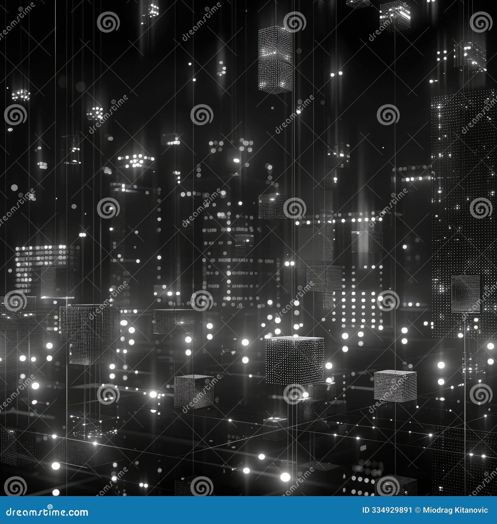 Exploring the Intricate Digital Technology Texture Representing a ...