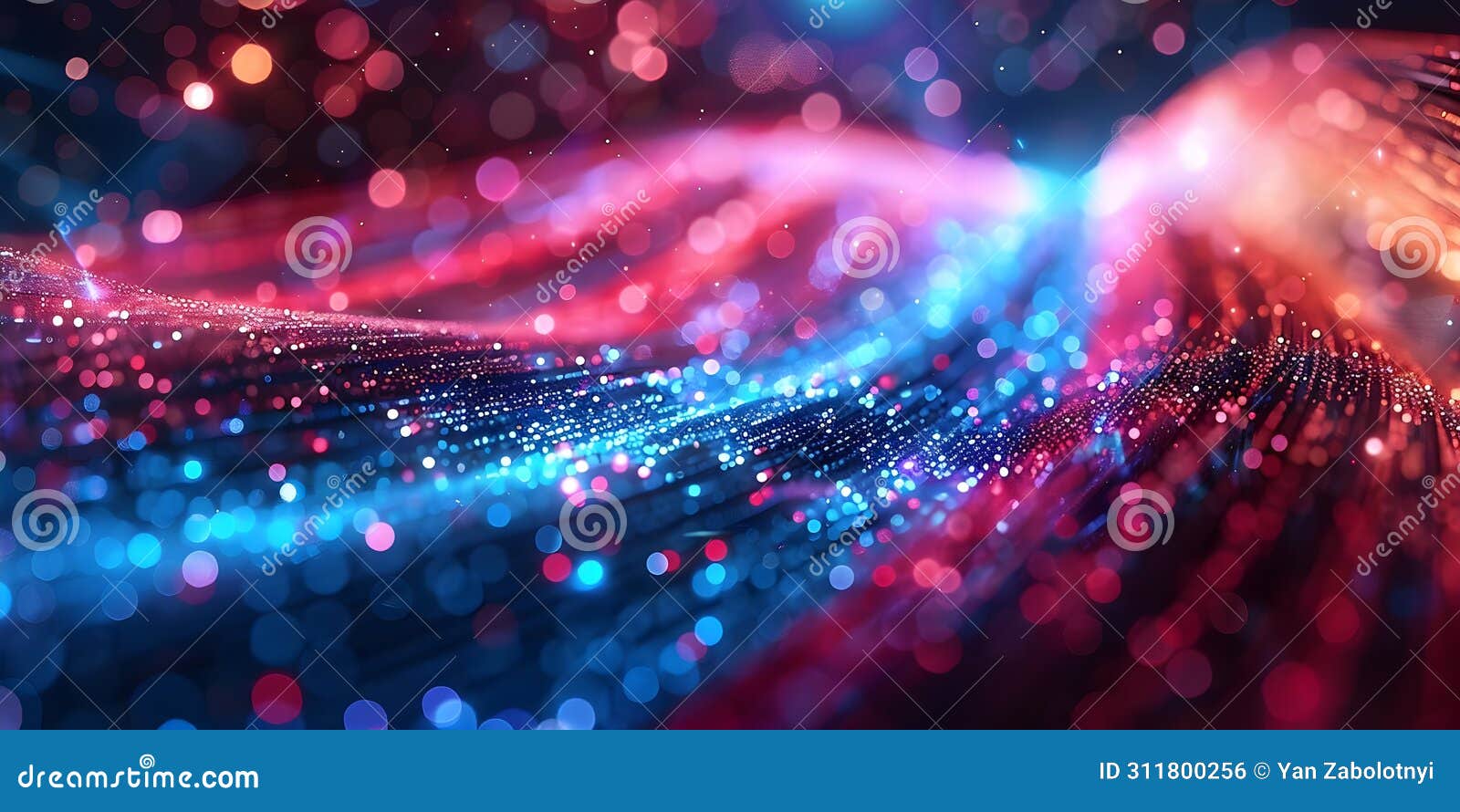 Exploring the Intricate Fiber Optic Connections in a Futuristic Quantum ...