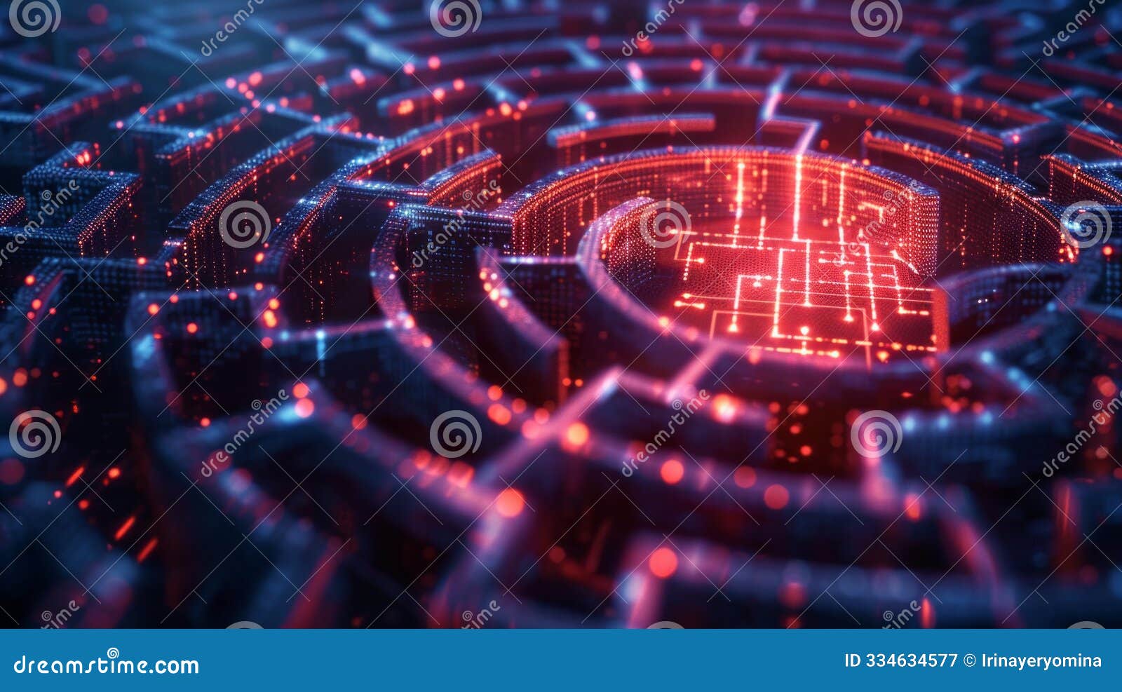 Exploring the Intricate Maze of Neural Networks with a Luminous AI Entity at the Core during the ...