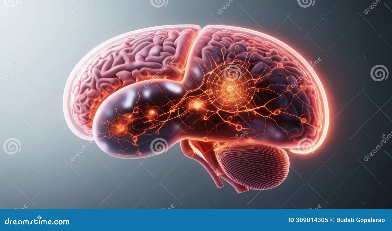 Exploring the Intricate Network of the Human Brain Stock Illustration ... Exploring the Intricate Network of the Human Brain Stock Illustration ...