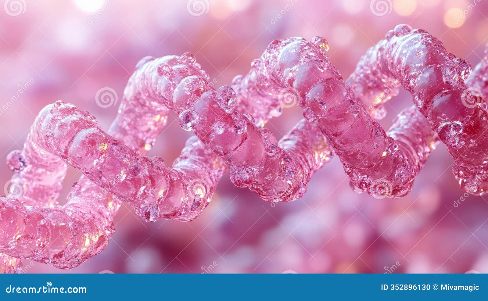 Exploring the Intricate Structure of Biological Molecules Stock Photo ...