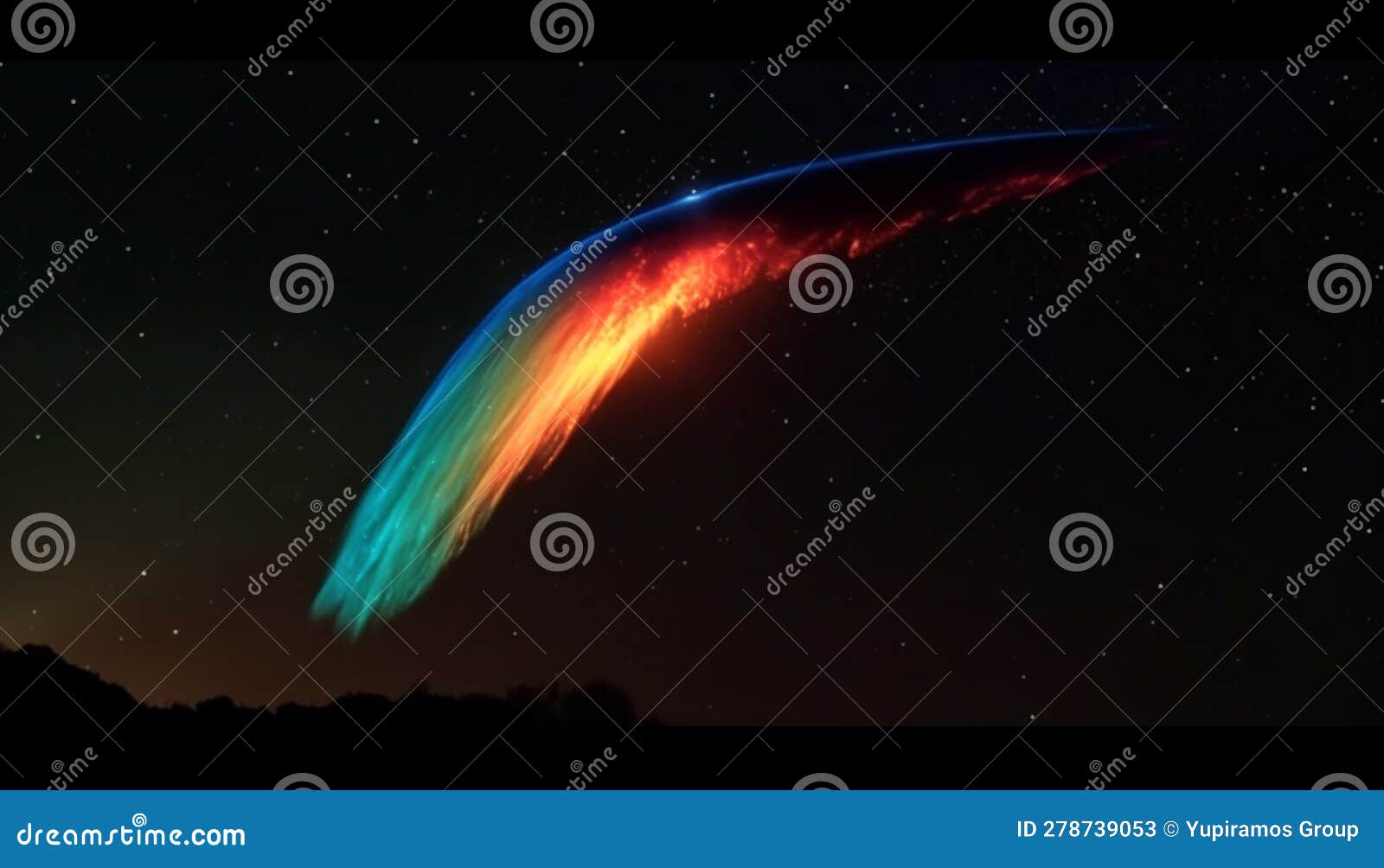 Exploring the Majestic Galaxy a Vibrant, Multi Colored Supernova ...