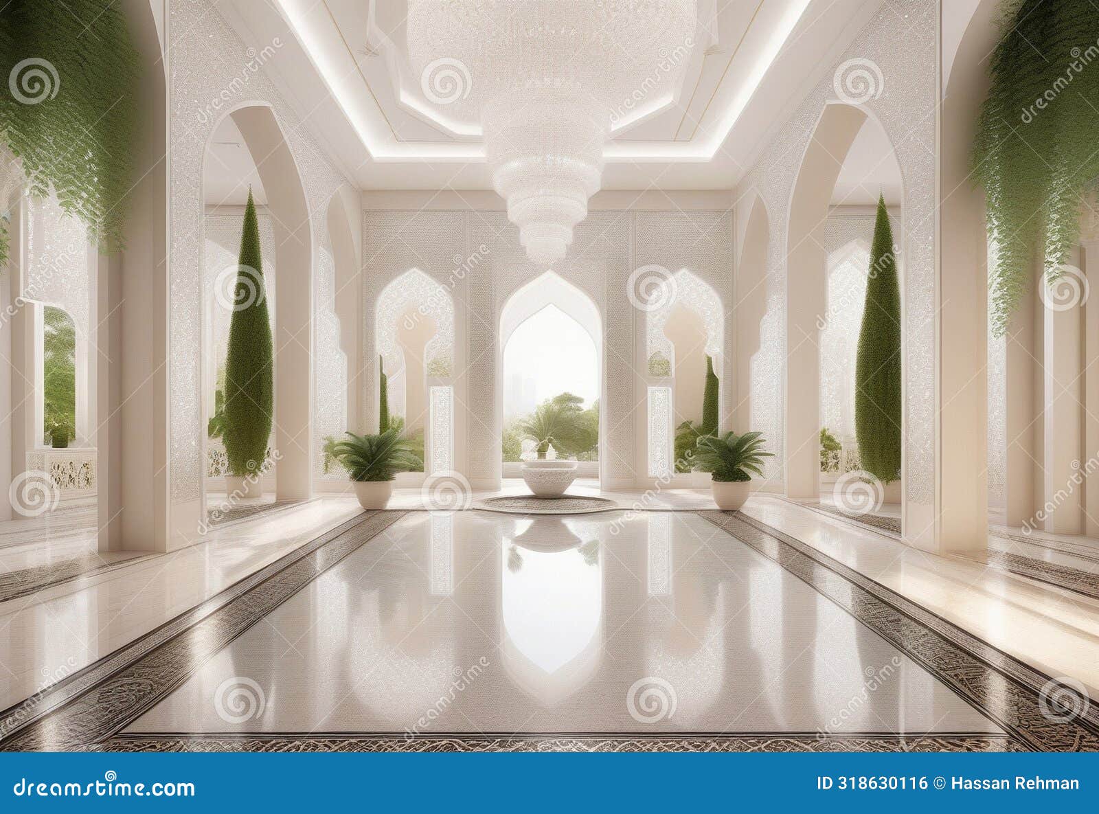 Exploring the Majestic Interiors of an Islamic-Style Modern Palace ...