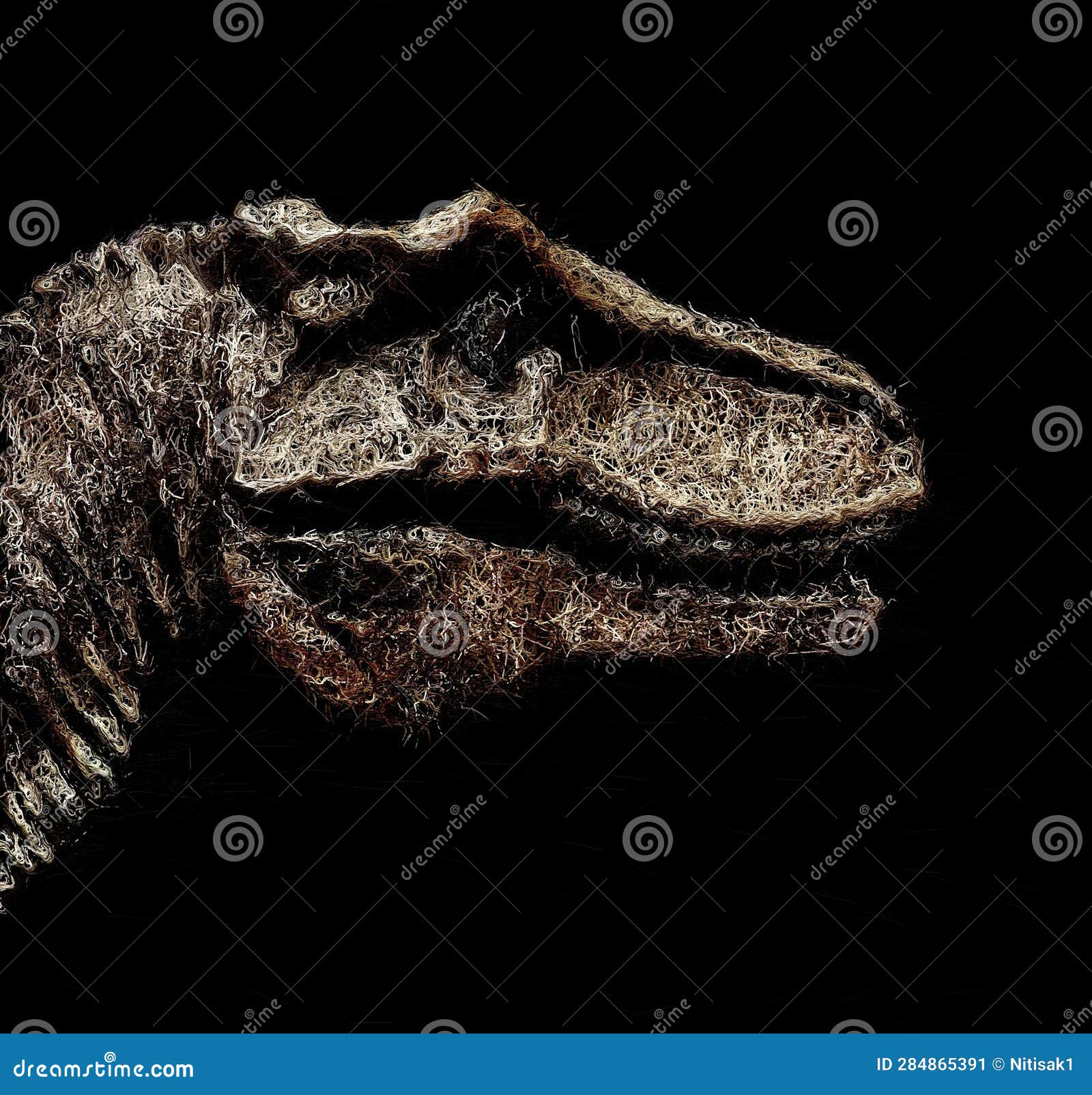 World of Dinosaur Line Art in Captivating Visuals Stock Illustration ...