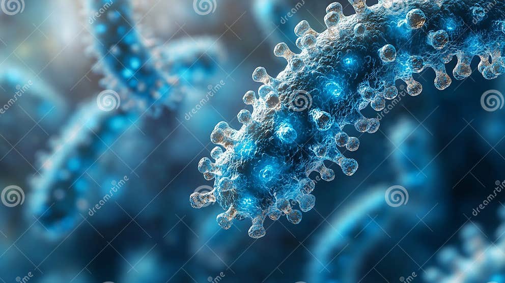 Exploring the Microscopic World of Bacteria and Microorganisms Stock ...