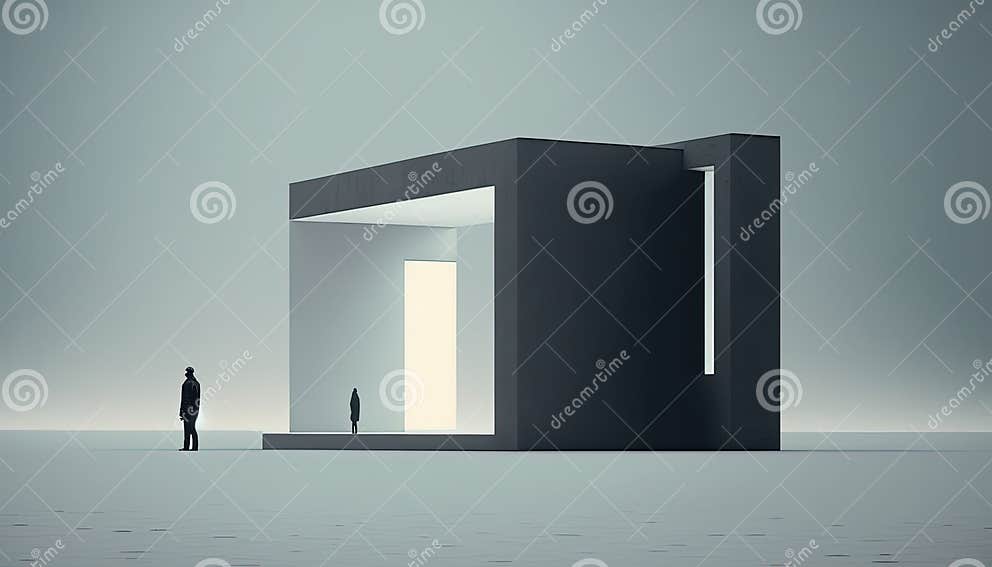 Exploring Minimalism in Design and Art the Beauty of Simplicity Stock ...