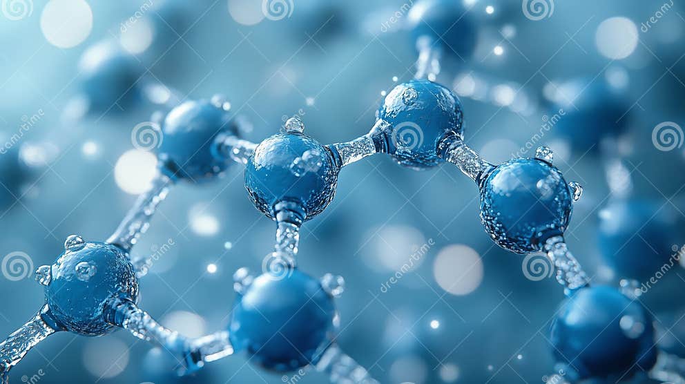 Exploring Molecular Structures and Interactions in Liquid Matter Stock ...