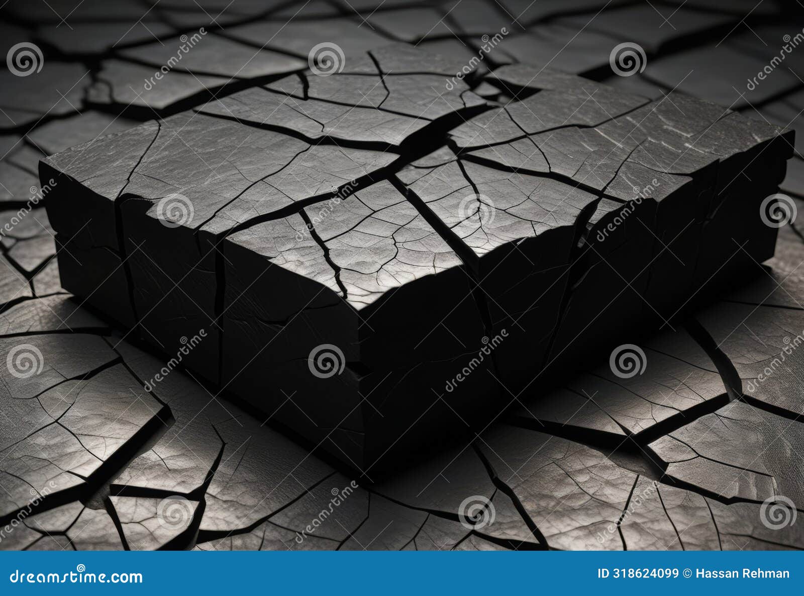 Exploring the Mystique of Textured Black Surfaces Stock Illustration - Illustration of urban ...