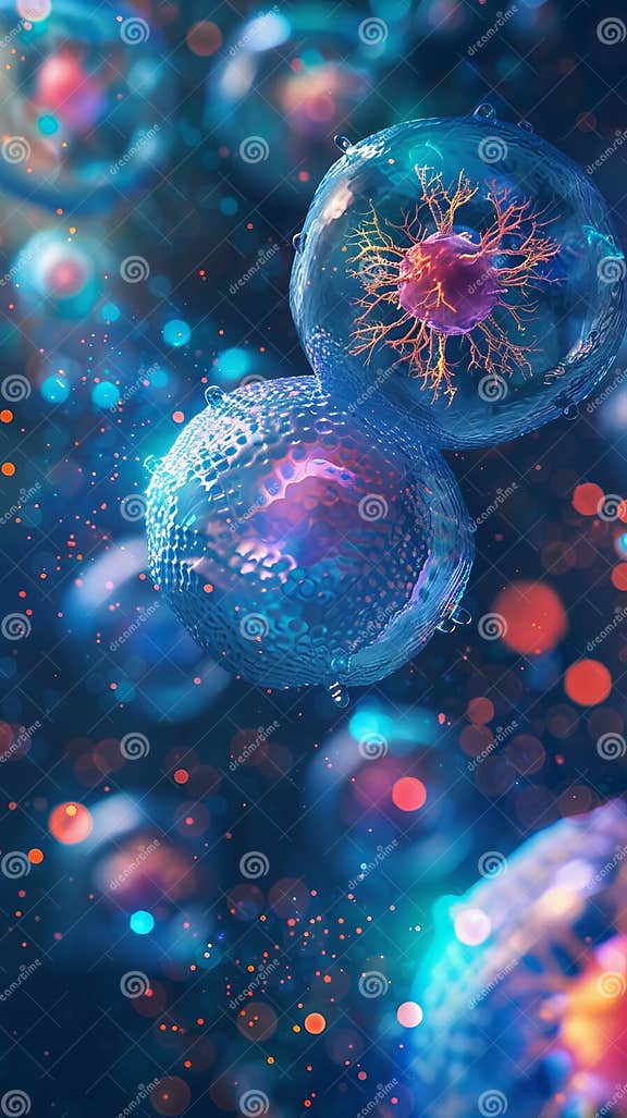 Exploring Nano-Cells stock illustration. Illustration of immune - 324504938