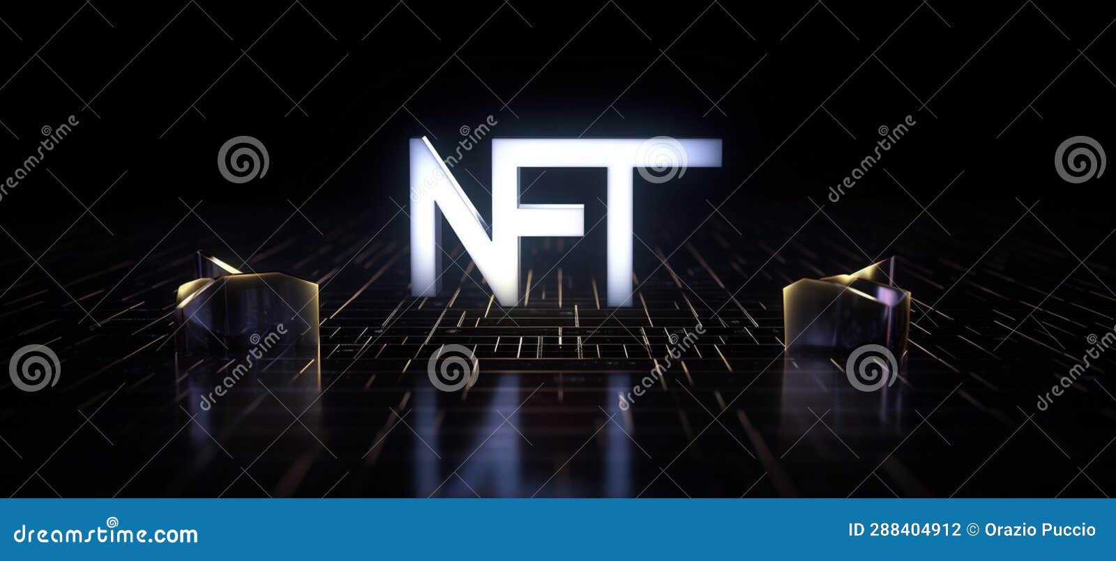 Exploring NFTs - Non Fungible Tokens and Unique Digital Art. Stock ... Exploring NFTs - Non Fungible Tokens and Unique Digital Art. Stock ...