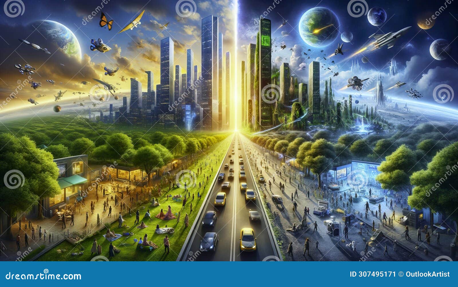 Exploring Parallel Realms Witness the Convergence of Worlds in Stunning ...