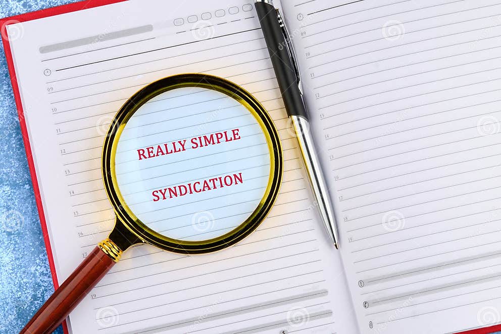 Exploring the Principles of really Simple Syndication, Highlighting Its ...