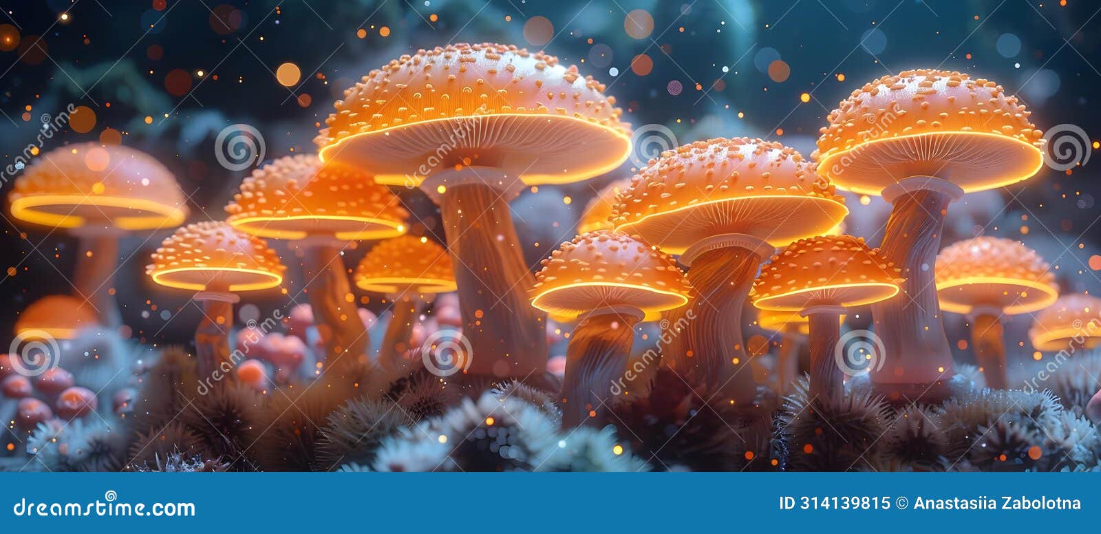 Exploring Psychedelic Mushrooms in a Neon Laboratory Setting for ...