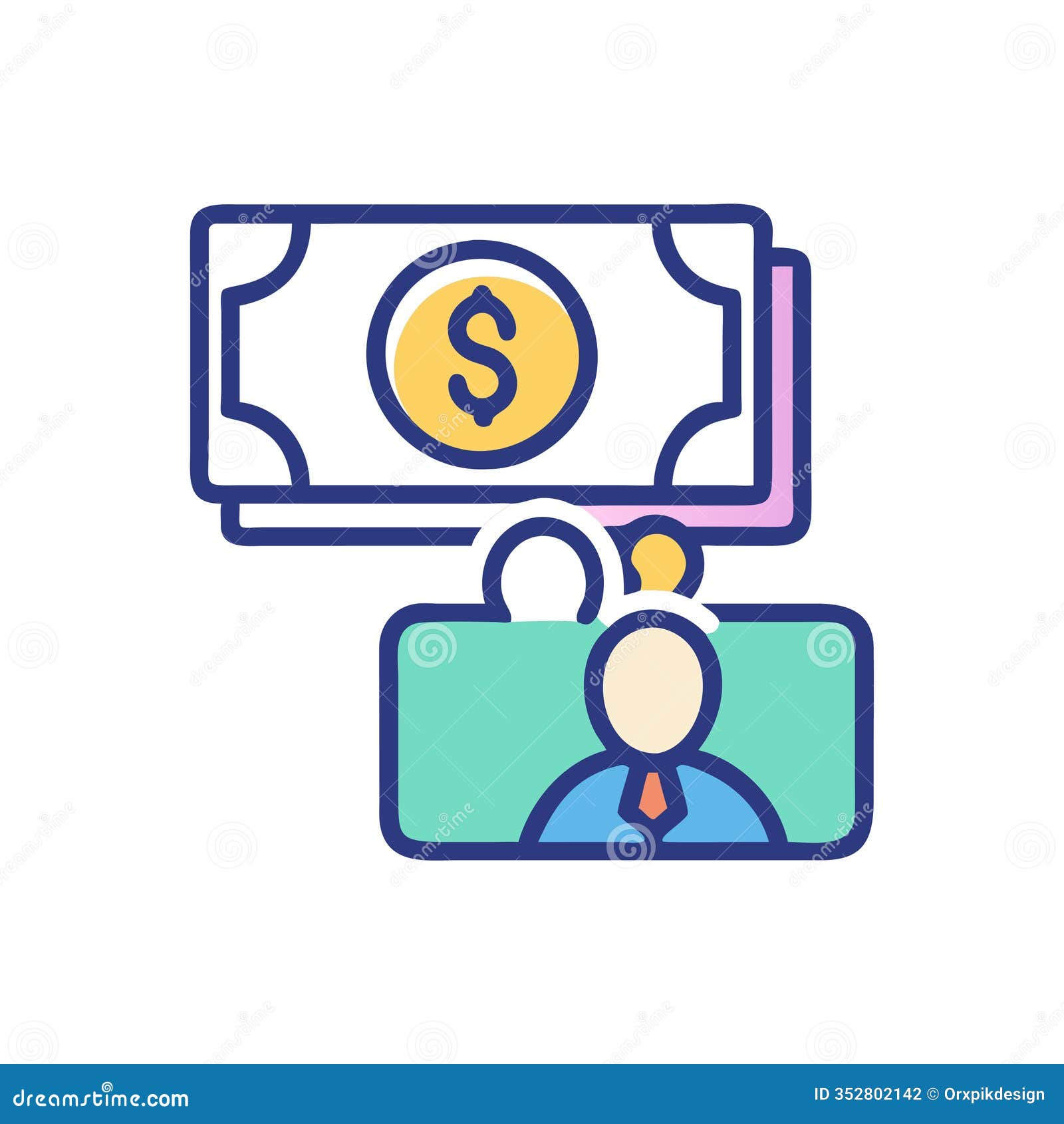 Exploring Salary Structures for Employee Success Stock Vector ...