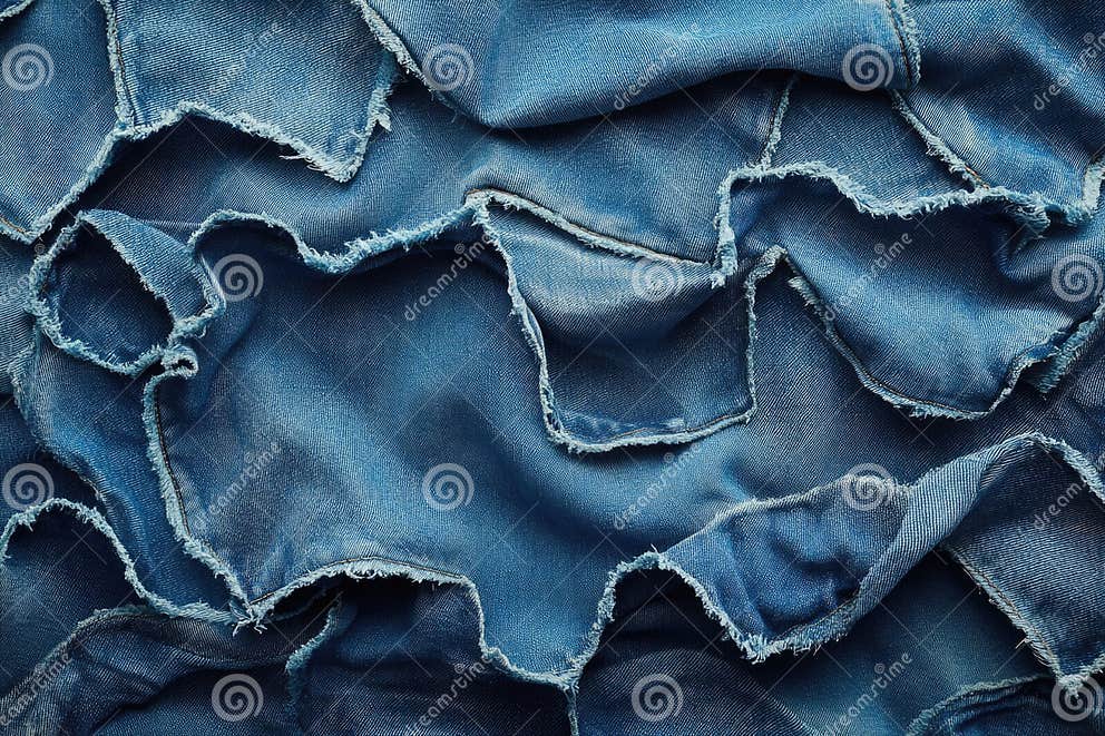 Exploring the Unique Texture of Ripped Denim Fabric in Garment Construc ...