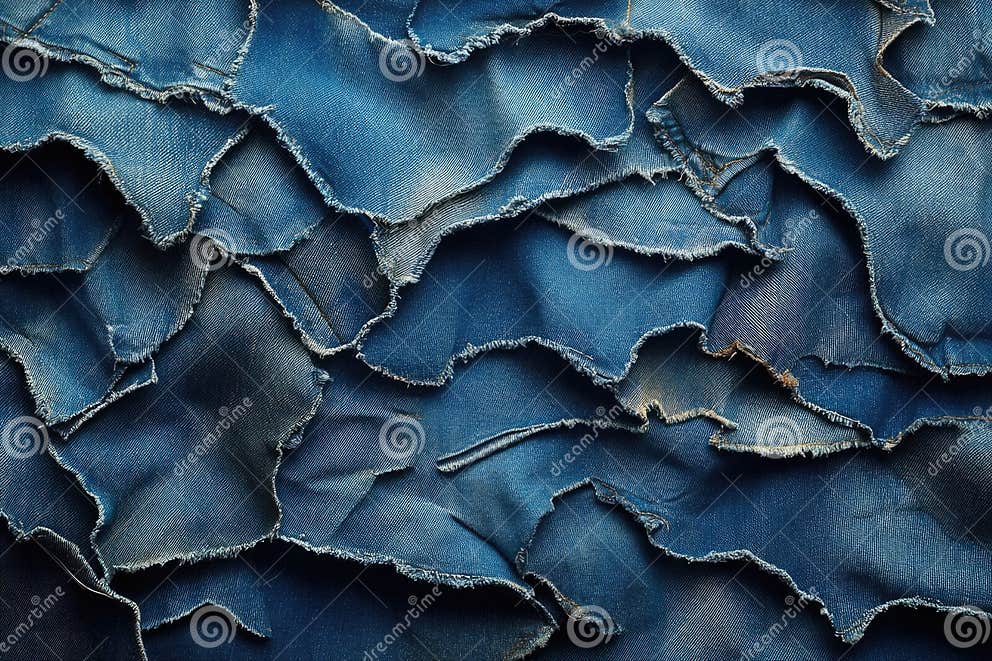 Exploring the Unique Texture of Ripped Denim Fabric in Garment Construc ...