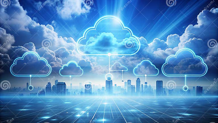 Exploring the Vast Horizons of Cloud Computing a Picture of Endless Possibilities AI Generative ...