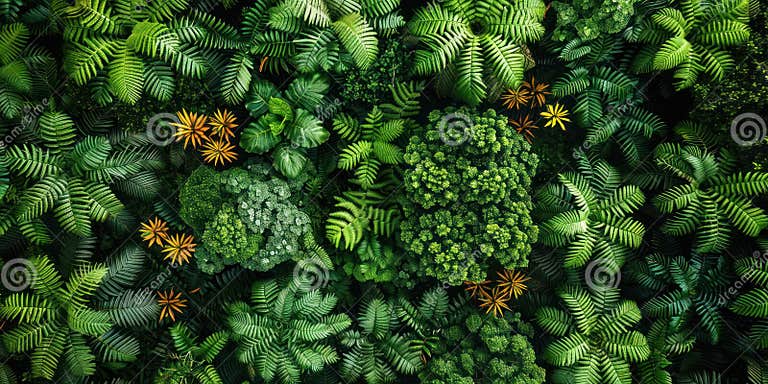 Exploring the Vibrant Diversity of Tropical Greenery in a Lush Forest ...