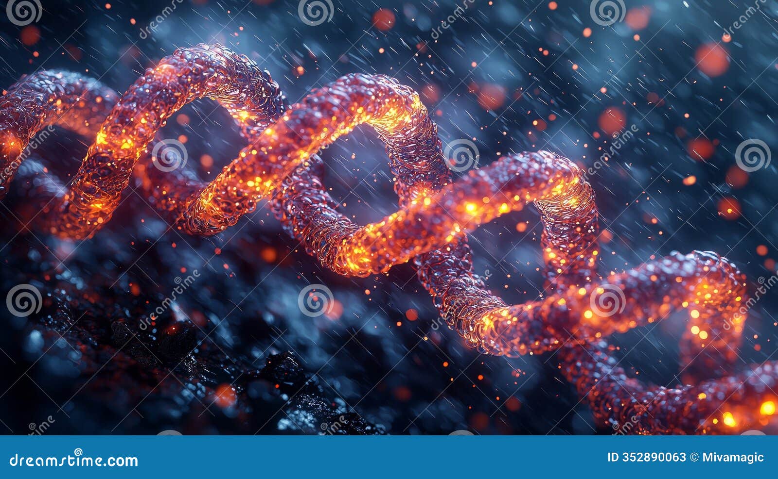 Exploring Vibrant Energy Patterns in Dynamic Spiral Structures Stock ...