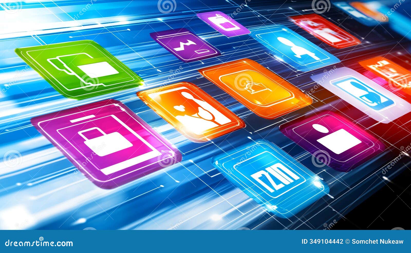 Exploring the Vibrant World of Social Media Apps on a Mobile Phone ...