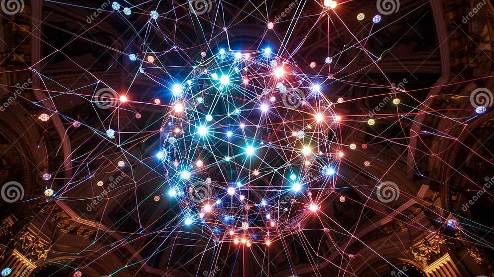 Exploring Video Art Distribution a Colorful Web of Light Pathways from ...