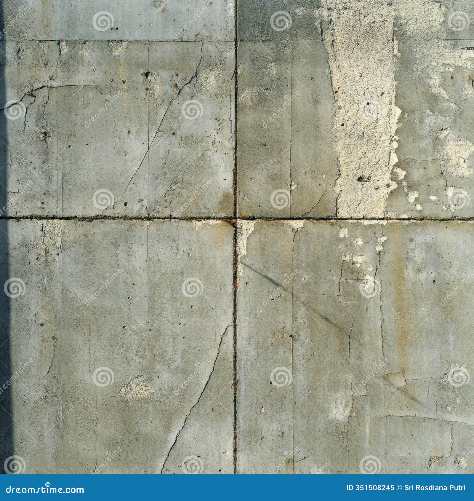 Exploring Weathered Concrete, Textures And Cracks In A Grey Surface Royalty-Free Stock Photo ...