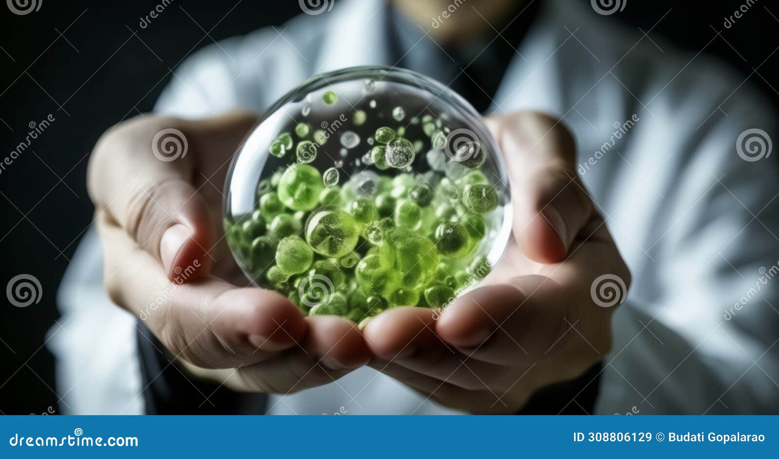 Exploring the Wonders of Science with a Microscope Slide Stock ...