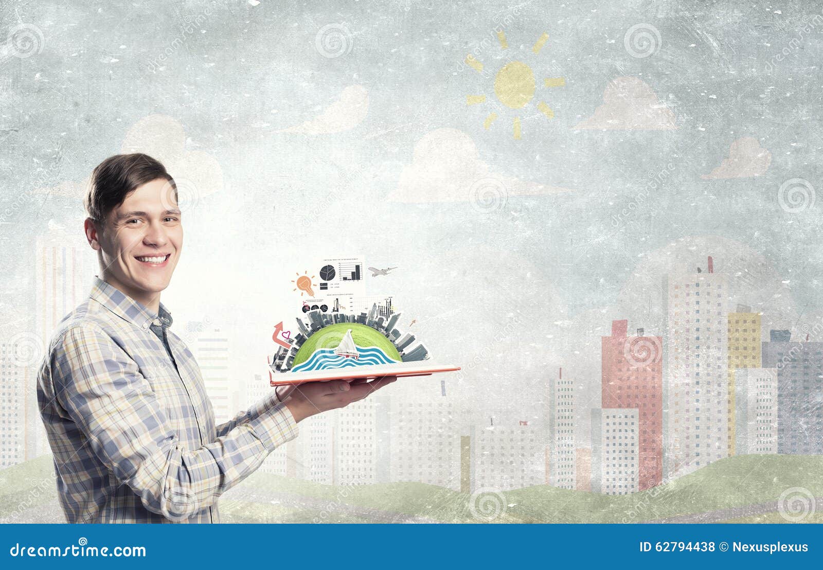 Exploring the World Around Us Stock Photo - Image of intelligent, book ... Exploring the World Around Us Stock Photo - Image of intelligent, book ...
