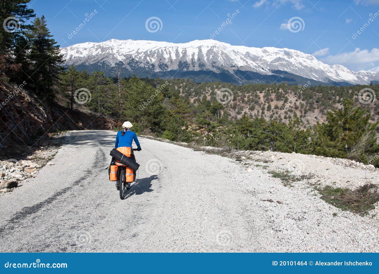 Exploring the World by Bicycle. Stock Photo - Image of active, healthy ...