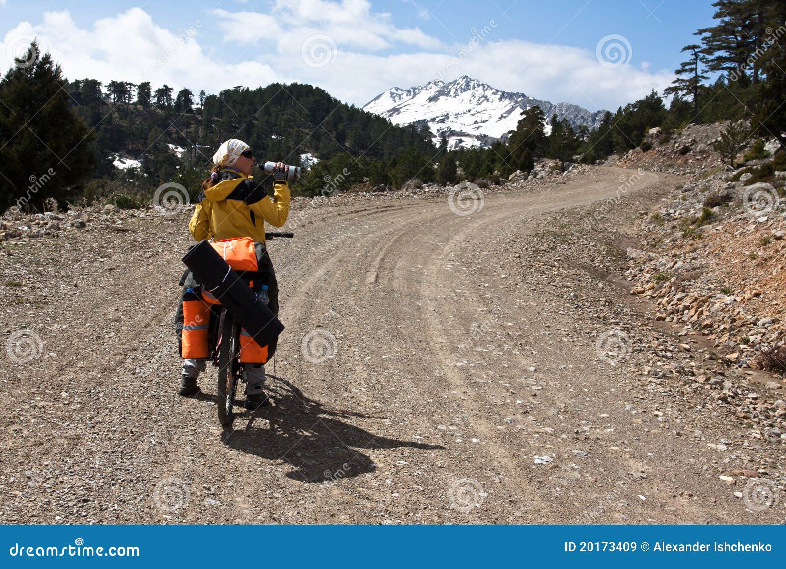 Exploring the World by Bicycle. Stock Image - Image of biking, bicycle ...